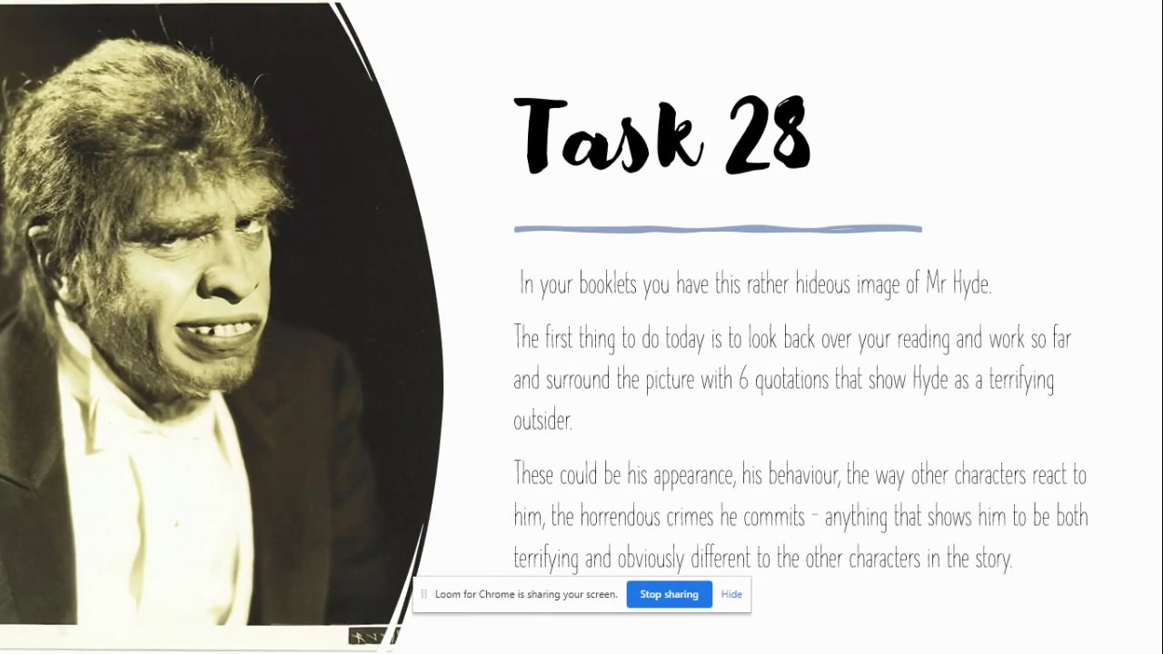 Jekyll and Hyde Extract 19 Utterson and Poole's Discovery - YouTube