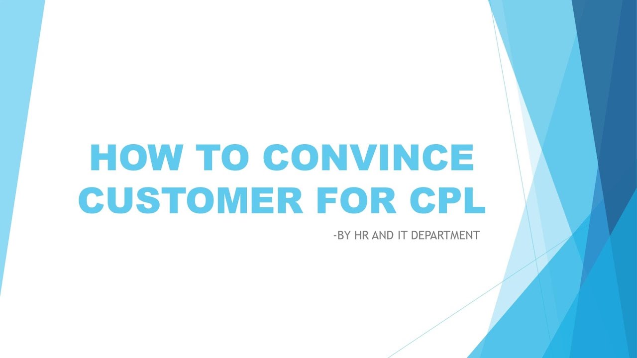 UNDERSTANDING CPL | CAR PERSONAL LOAN | - YouTube