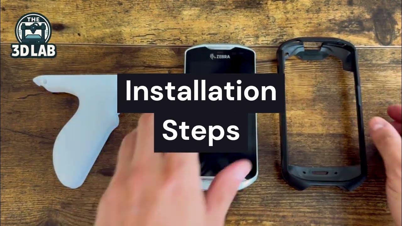 How to Install and Remove the Trigger Handle for Zebra TC51, TC52, TC56 & TC57 ‐ The 3D Lab ...