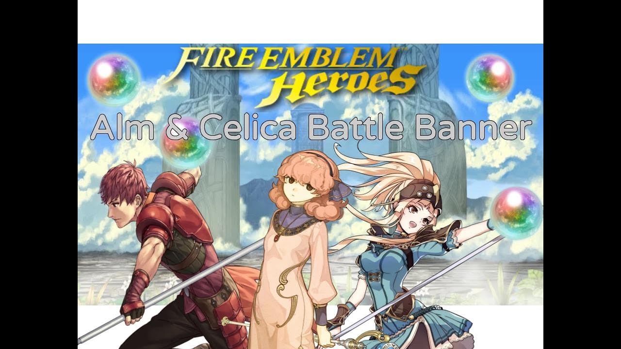 Genny Be Mine Alm And Celica Battle Summon Banner Fire Emblem