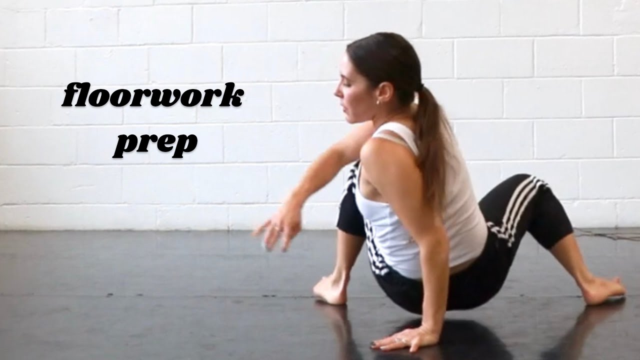 STRENGTHEN your Contemporary Floorwork Technique (8 exercises) - YouTube