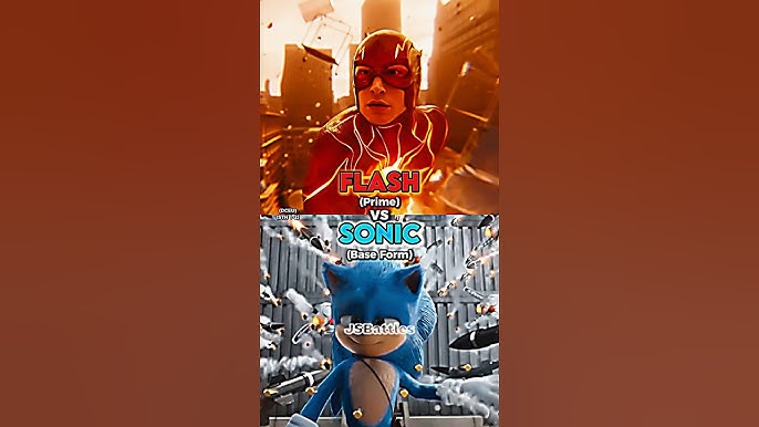 Flash Vs Mercurio Vs Sonic Elimine O Personagem Mais Fraco De Cada