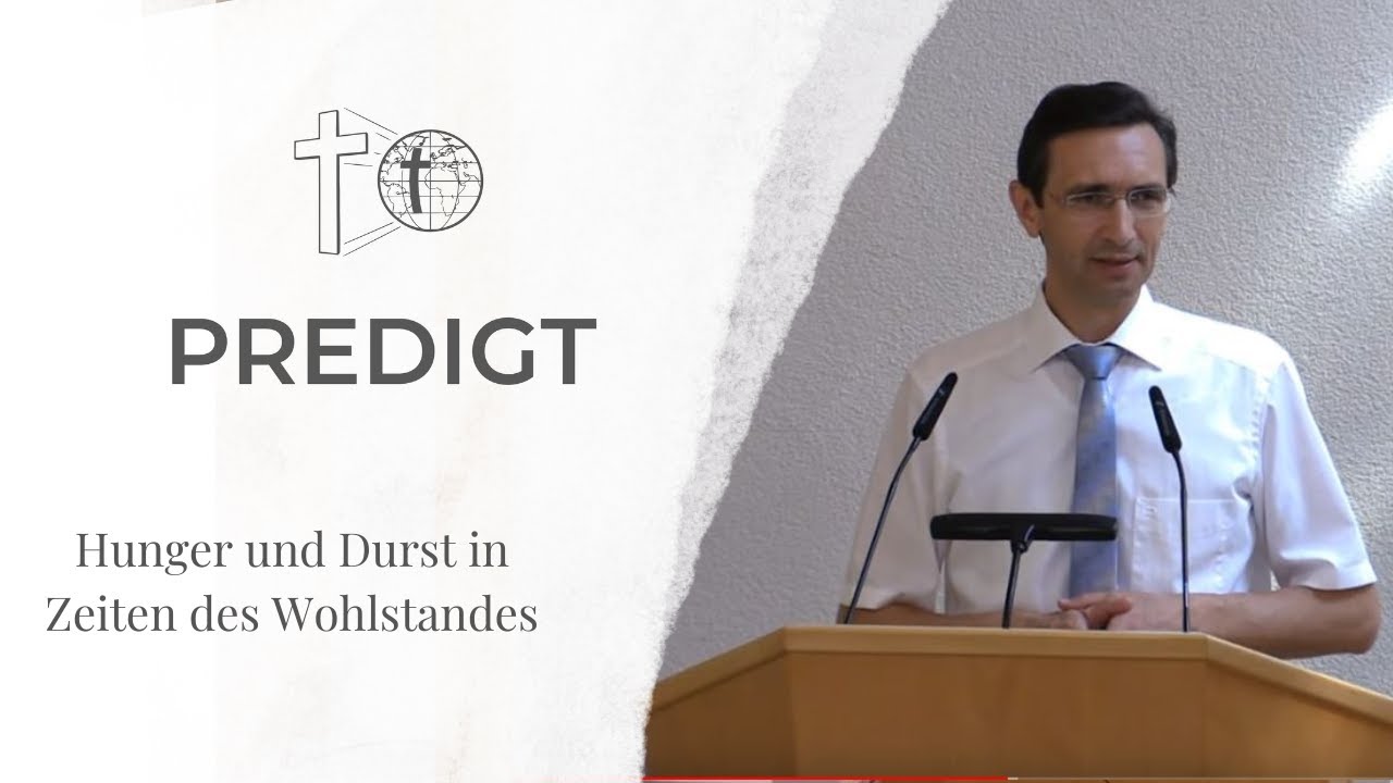 Hunger und Durst in Zeiten des Wohlstandes - YouTube