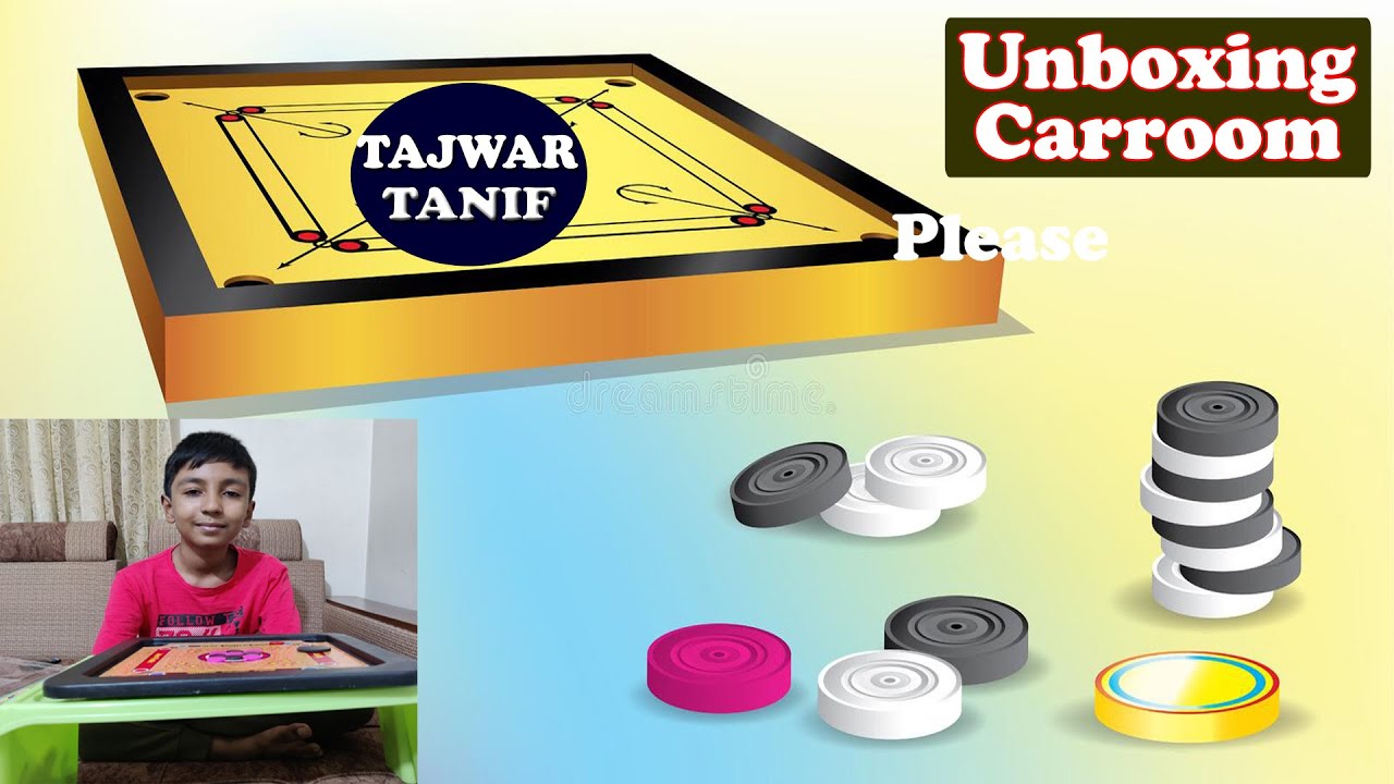 Carrom Board for Kids. - YouTube