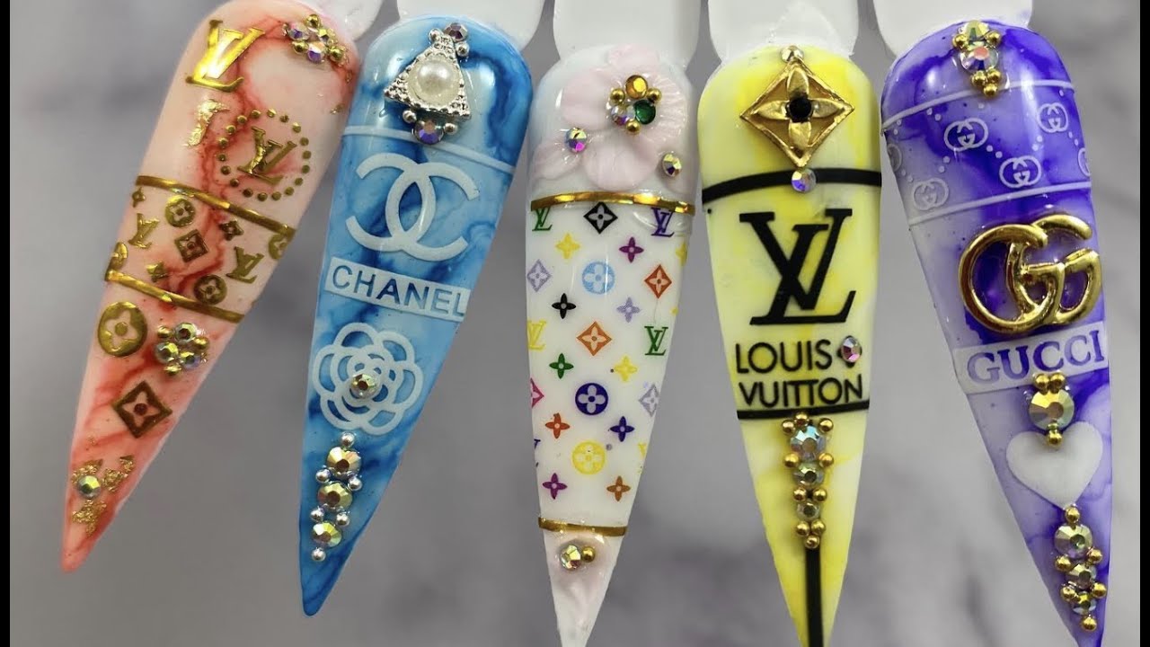 Full Live Tutorial: Designer Nails Special :) - YouTube