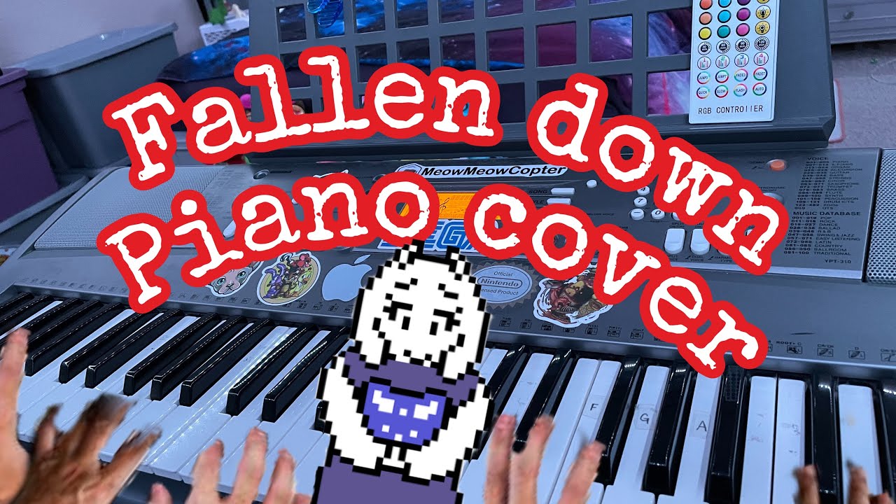 "Fallen Down" piano cover. - YouTube