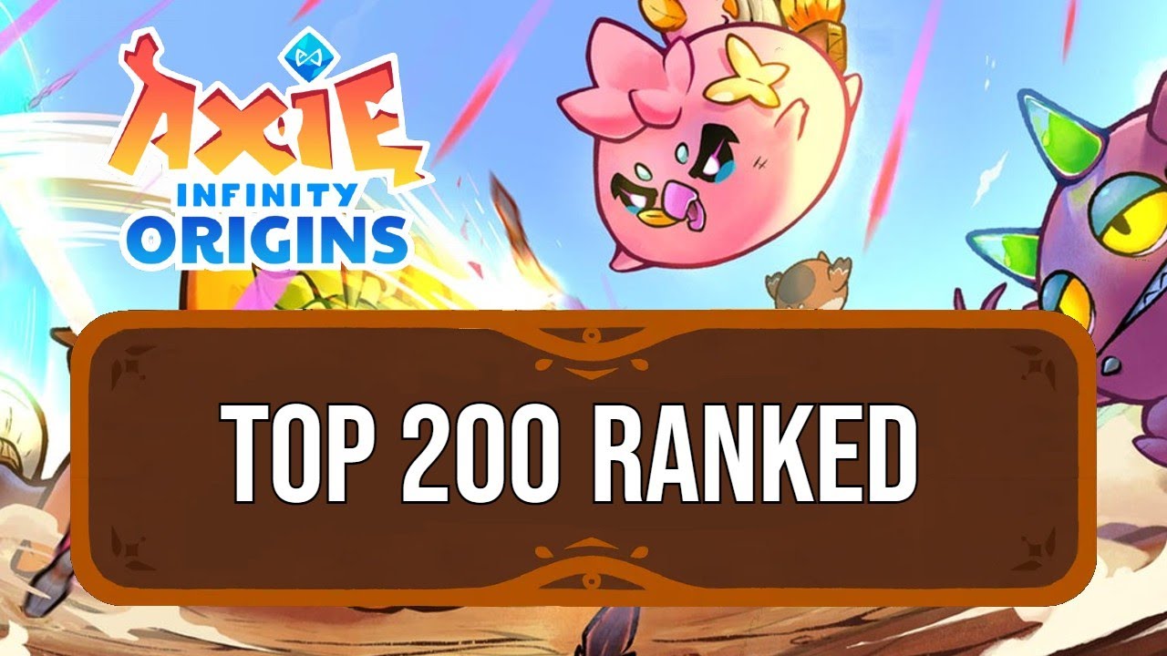 TOP 500 SEASON 3 EN AXIE INFINITY ORIGIN - YouTube