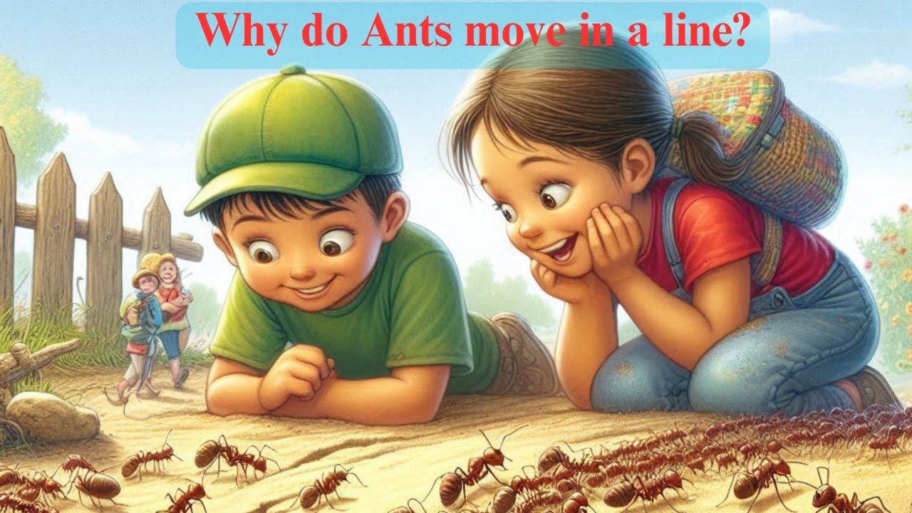 Why do Ants move in a line? #scientificfacts #ants #movement #line # ...