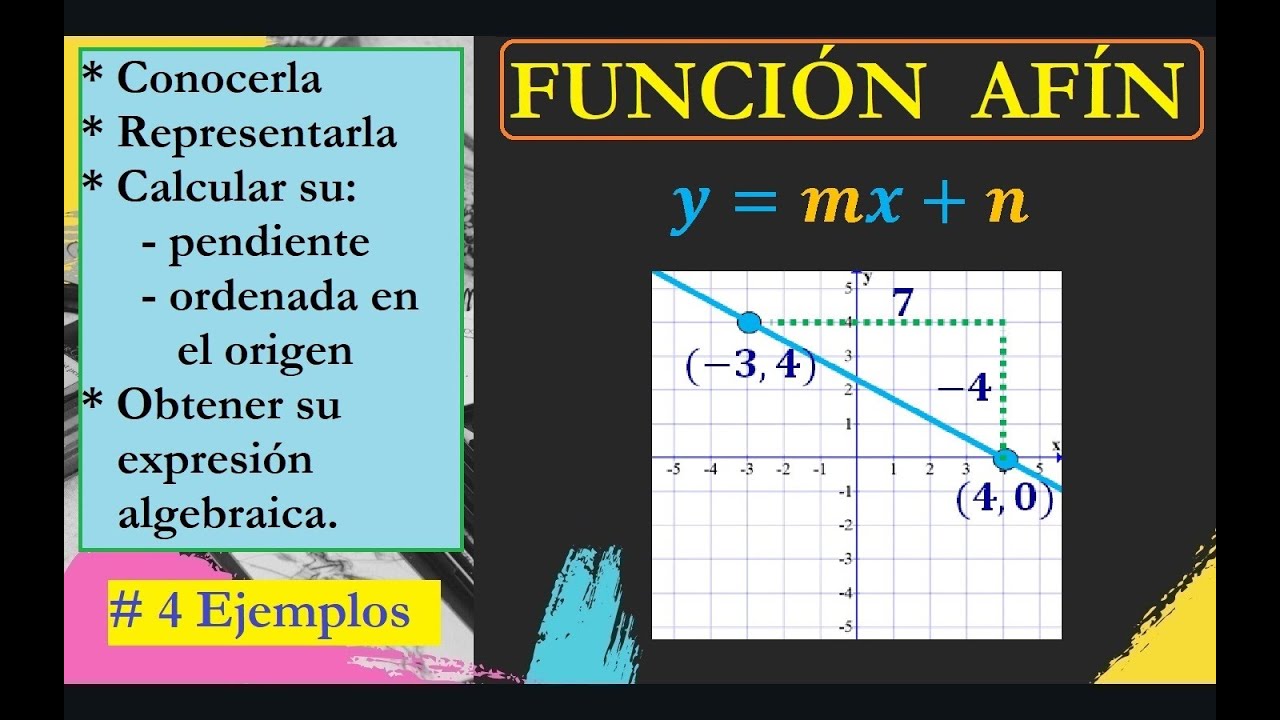 La función AFÍN - YouTube