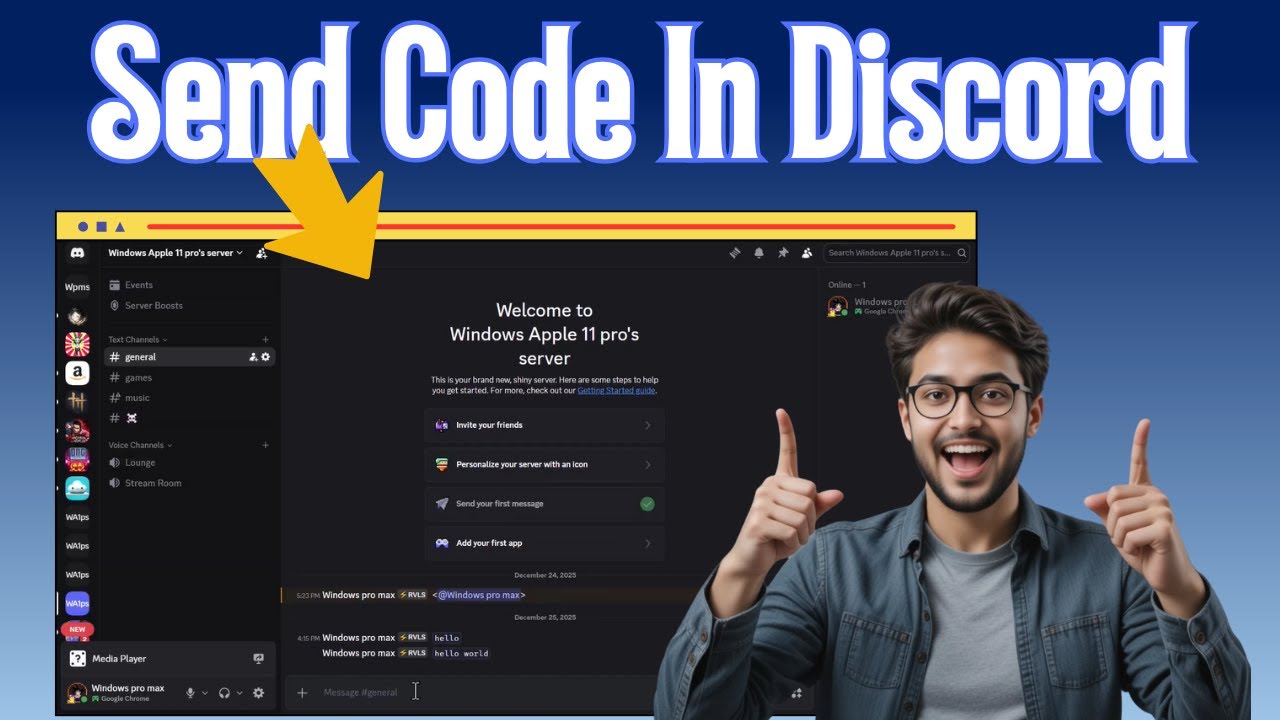 How To Send Code In Discord | Share Snippets Easily (2026) - YouTube