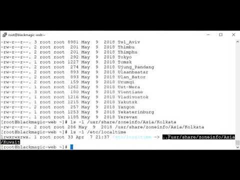 How to check time zone and set a timezone on a Linux system ...
