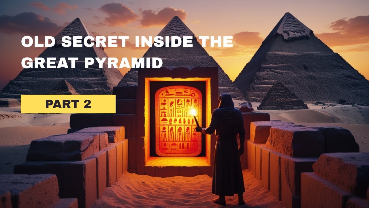 A Robot Just Revealed a 4,500-Year-Old Secret Inside the Great Pyramid Part 2 - YouTube