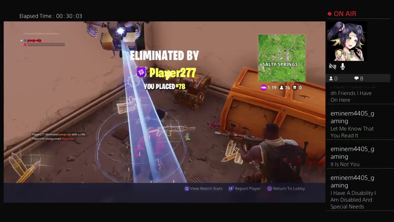 Playing with best fortnight player on ps4 - YouTube