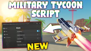 Military Tycoon Script Auto Farm Infinite Money More Pastebin 2024 Krnl ...