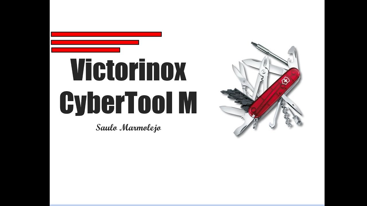 Victorinox Cybertool M - YouTube