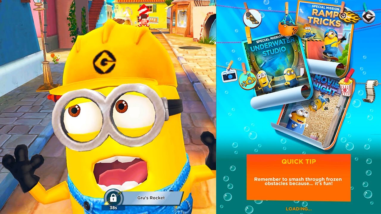 Worker minion in Ramp Tracks - New special mission in Version 10.0.0 ...