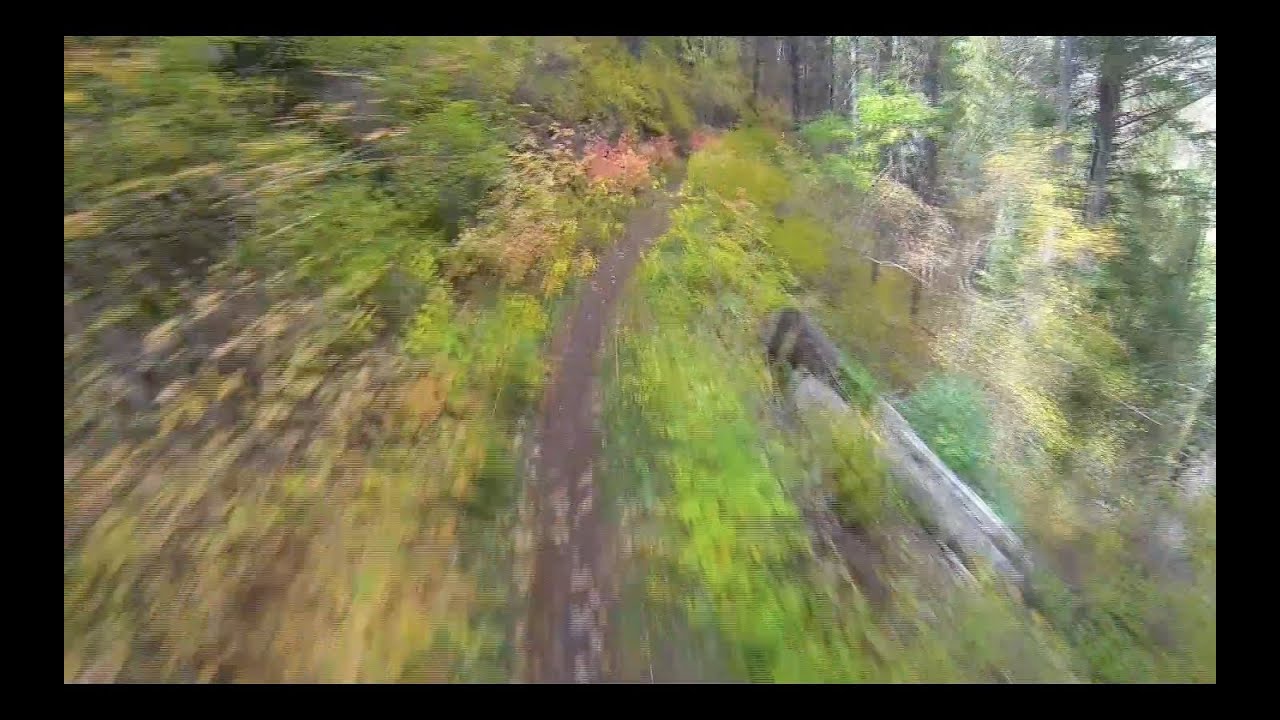 Blasting Down Spring Hollow Trail MTB Logan, UT - YouTube