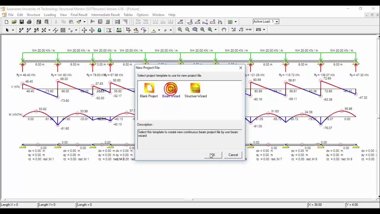 Structural Analysis by Freeware SUT Structure Part03/6 ...