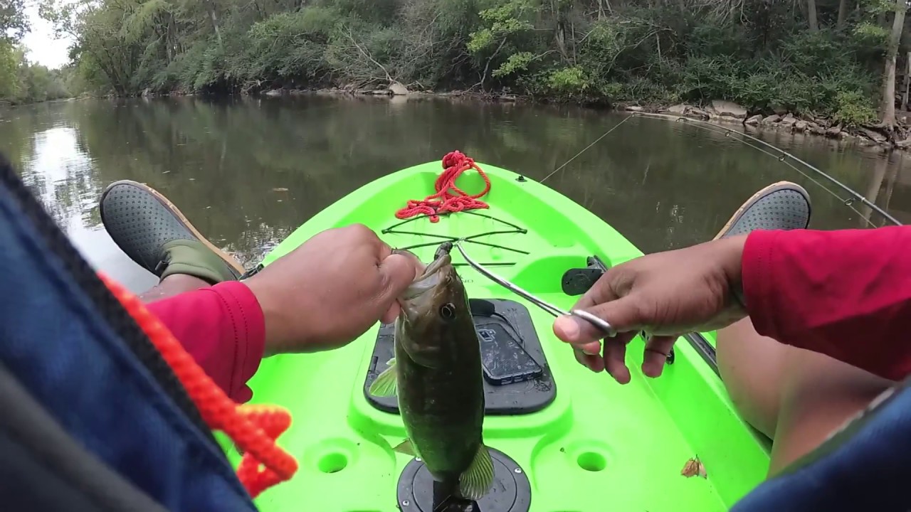 Kayak Fishing Stones River - YouTube