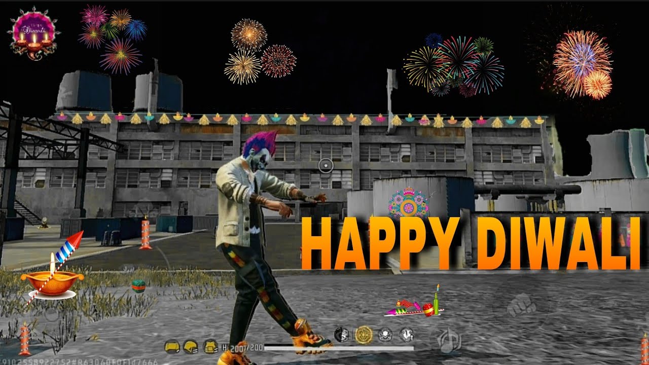Happy Diwali 🪔 | Free Fire Happy Diwali Status || FF Montage - YouTube