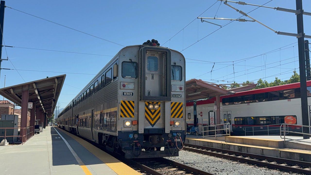 Amtrak Capitol Corridor 538 At San Jose CA - YouTube