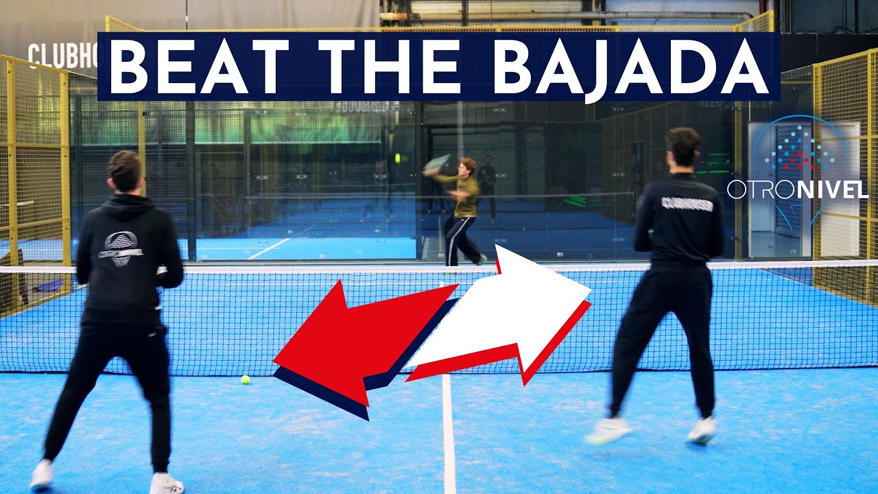 How To Easily Defend All Bajada's With Your Padel Partner - YouTube