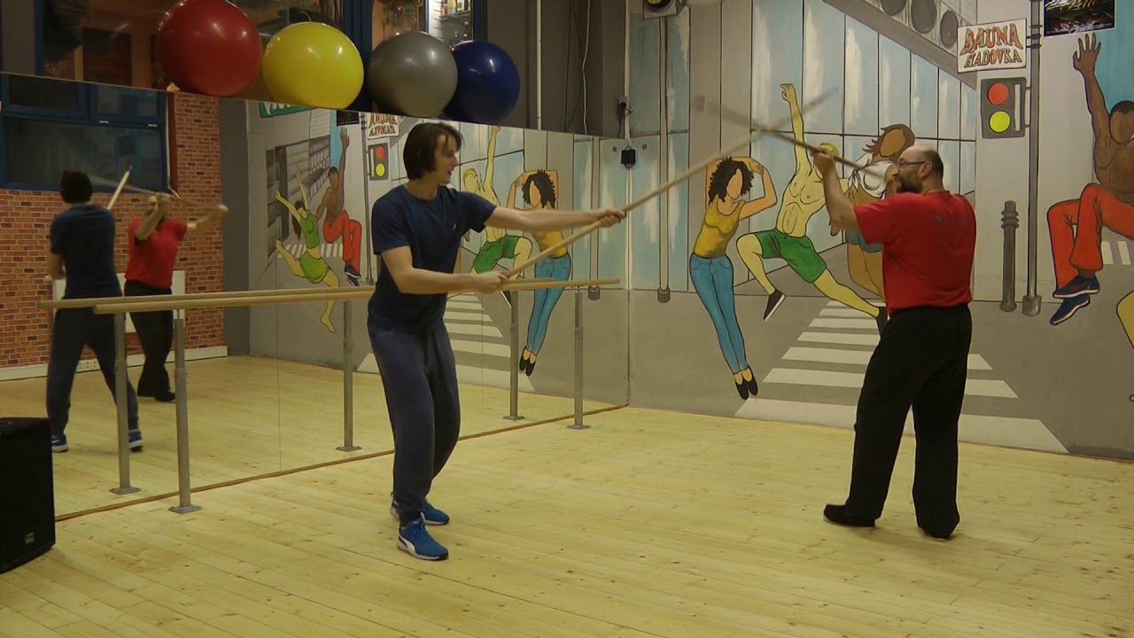 Single spear 05: Free play exercises and demo - YouTube