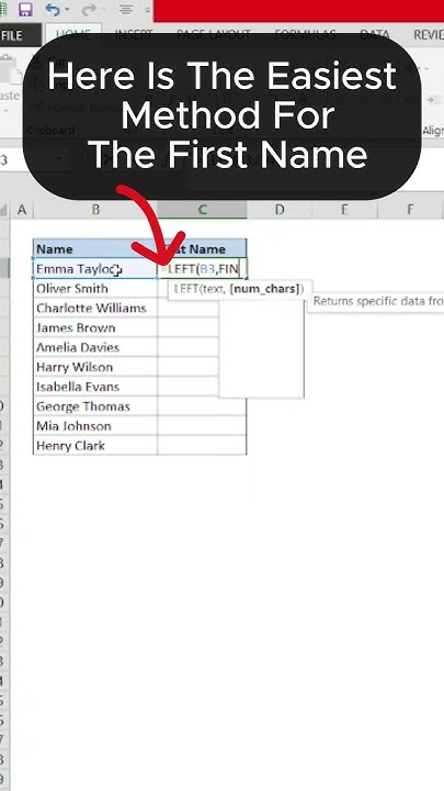 How To Use Left And Find Function In Excel Shorts Excel Business Exceltips Youtube