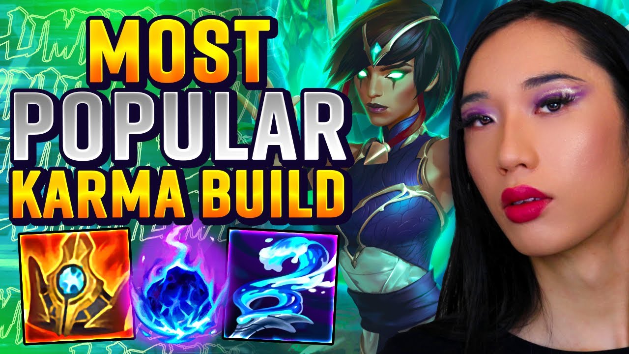 This is the MOST POPULAR Karma build according to OP.GG - YouTube