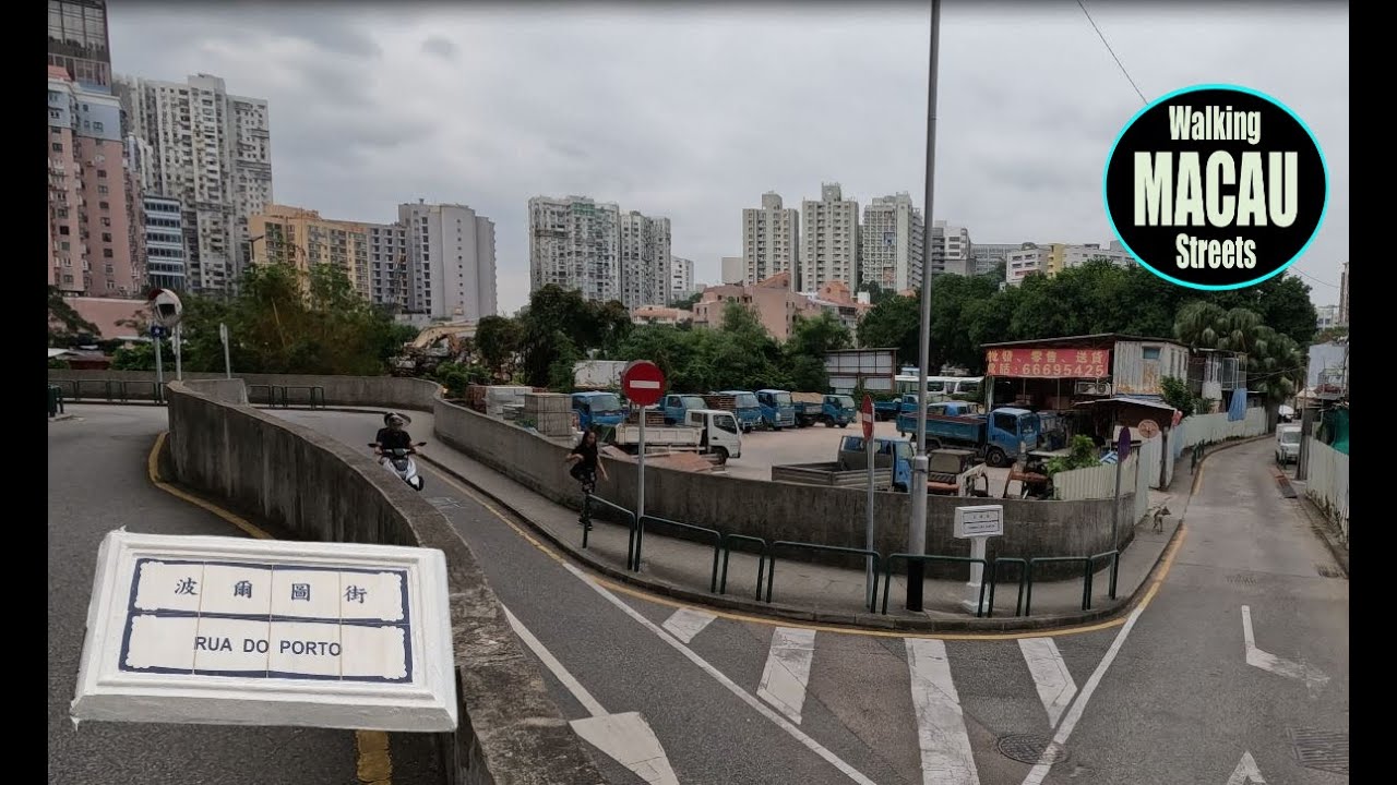 [4K] Walking Macau: Porto Street 波爾圖街 Rua do Porto (Taipa) - YouTube