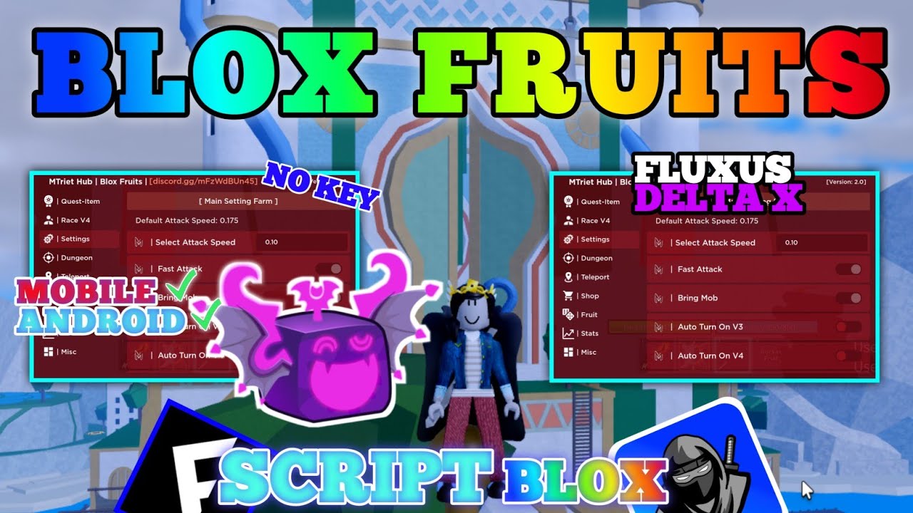 BLOX FRUITS Script Mobile UPDATE 20 AUTO FARM | BONE FARM | RACE V4 ...