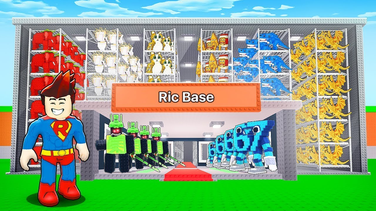INSANE INFINITE BASE IN STEAL A BRAINROT! ROBLOX! - YouTube