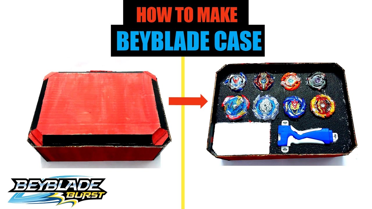 How To Make A Beyblade Case From Cardboard Easily | BEYBLADE BURST ...