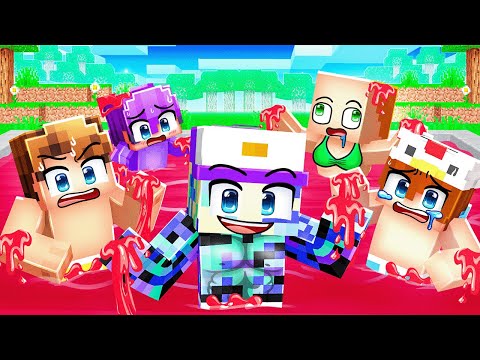 Last To Leave JELLO POOL Wins $1,000,000 In Minecraft!