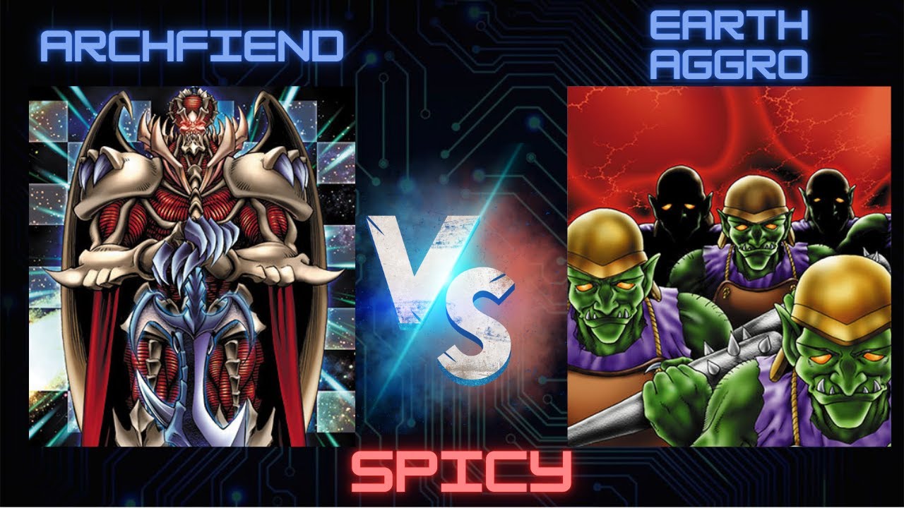 Skylar77 (Archfiend) vs xsukai (Earth Aggro) | Yugioh Goat Format ...