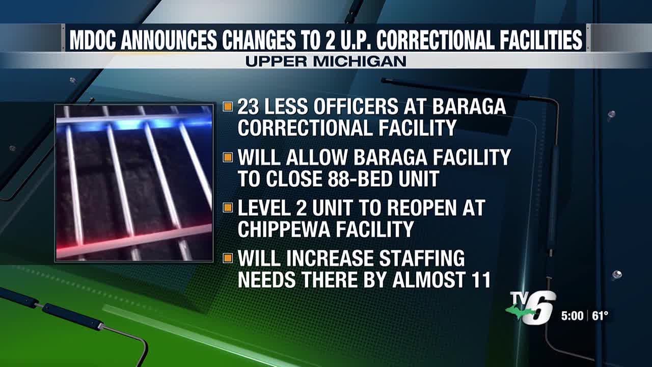 Michigan Department of Corrections announces changes to housing unit ...