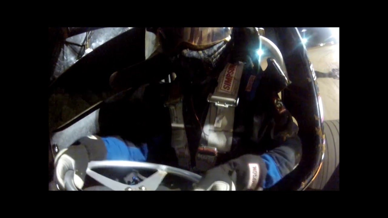 Sprint Car Flip In Car Camera View - YouTube