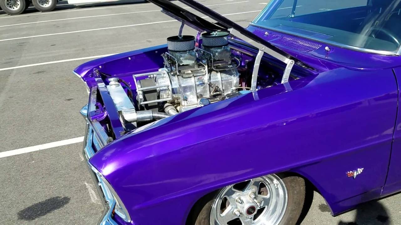 1966 Chevy Nova (Chevy II) Pro Street Walkaround - YouTube