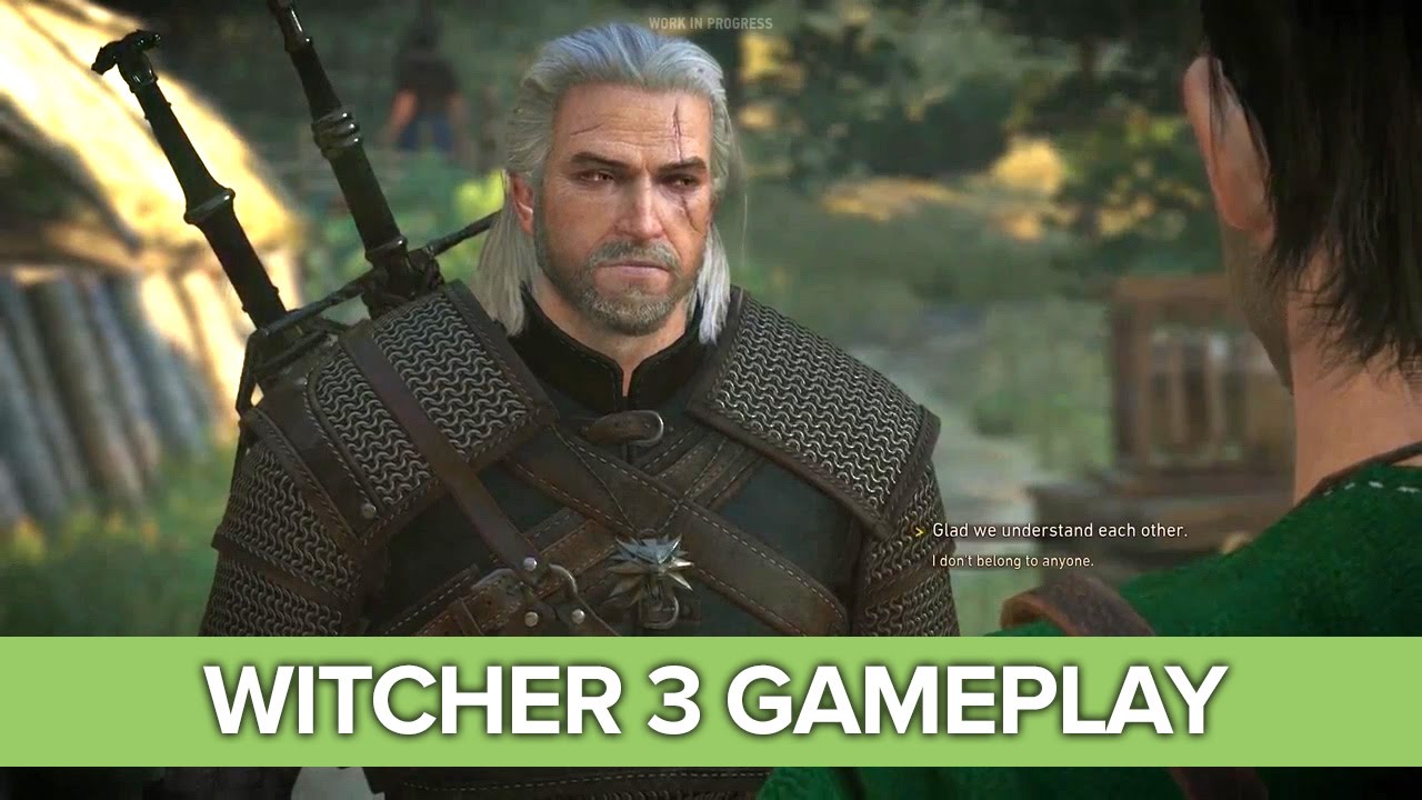 The Witcher 3 Gameplay: Six Minutes of New Gameplay - YouTube