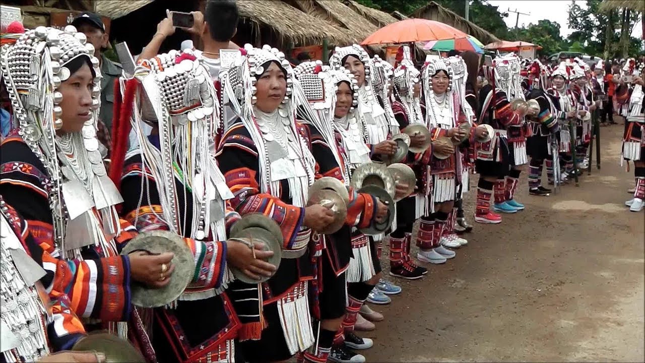 Opening scene of The Akha Swing Festival 2017 part-1 - YouTube