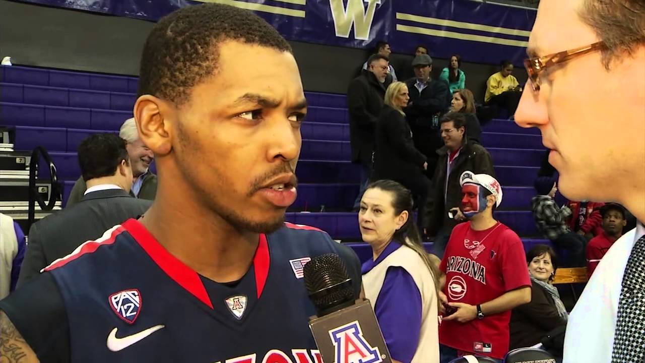 Mark Lyons after #8 Arizona win at Washington - YouTube