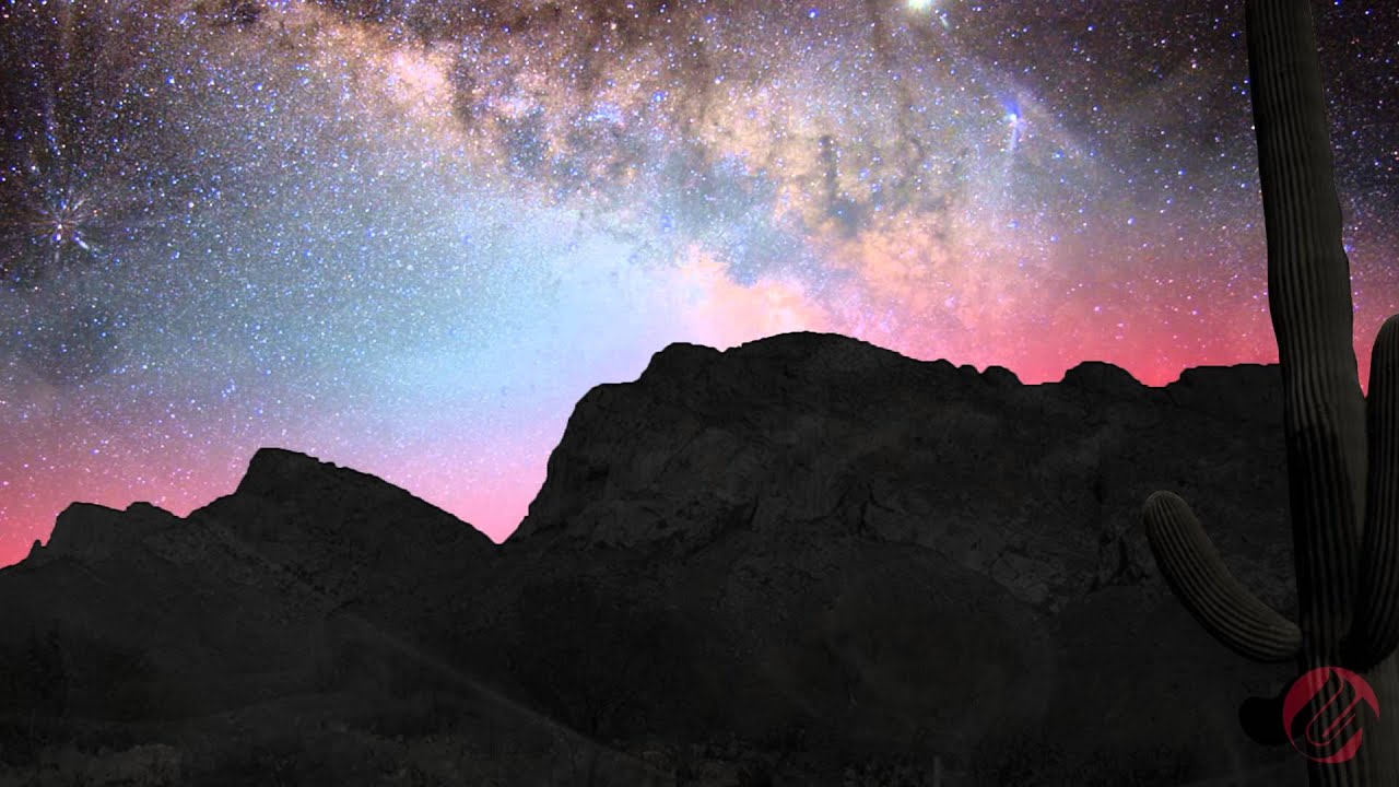 Milky Way Time Lapse in Tucson Arizona - YouTube