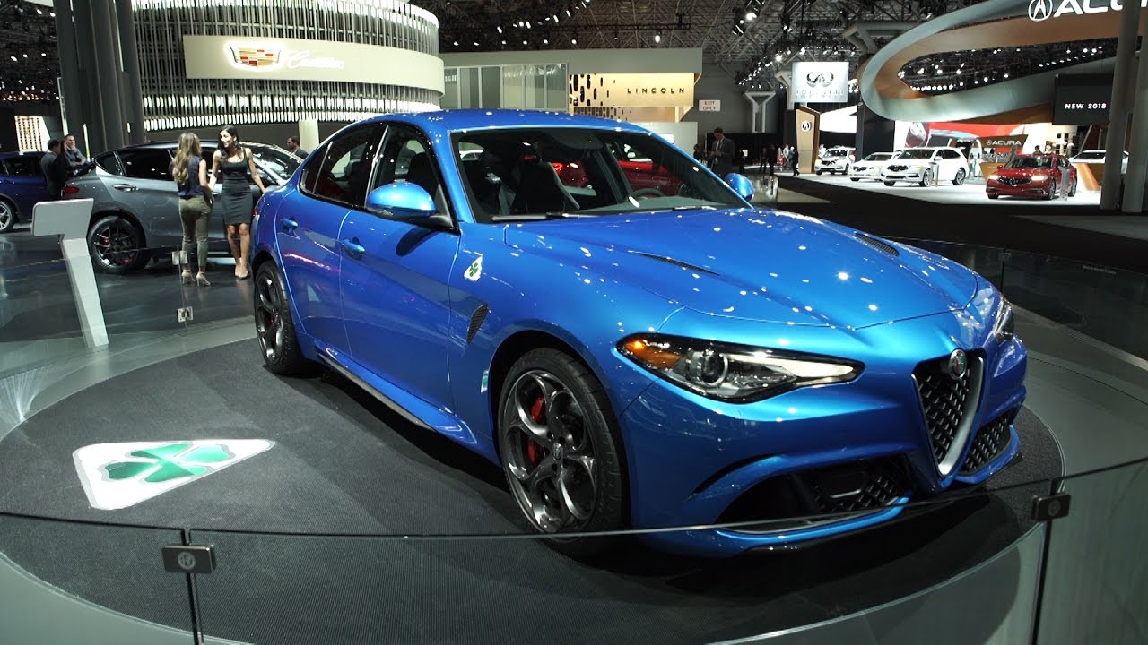 Alfa Romeo at NY Auto Show 2017 on BeTerrific!! - YouTube