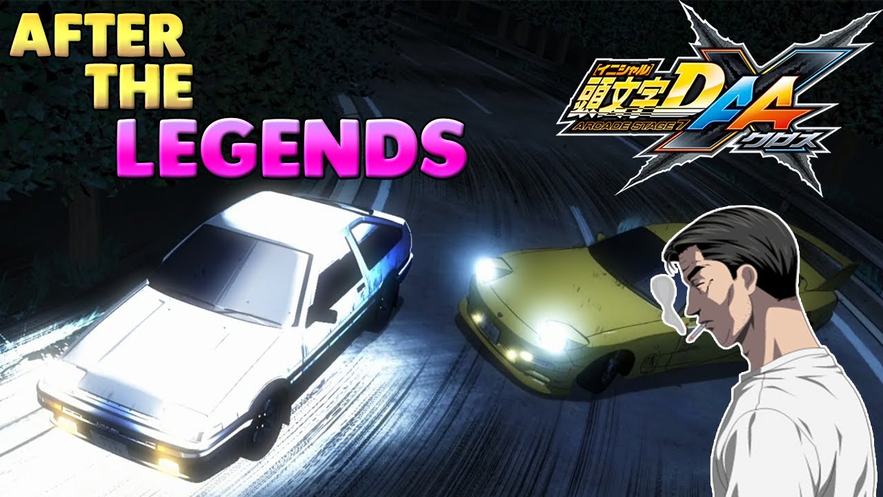 [INITIAL D Arcade Stage 7 AAX] - After the Legends Never Give up! - YouTube