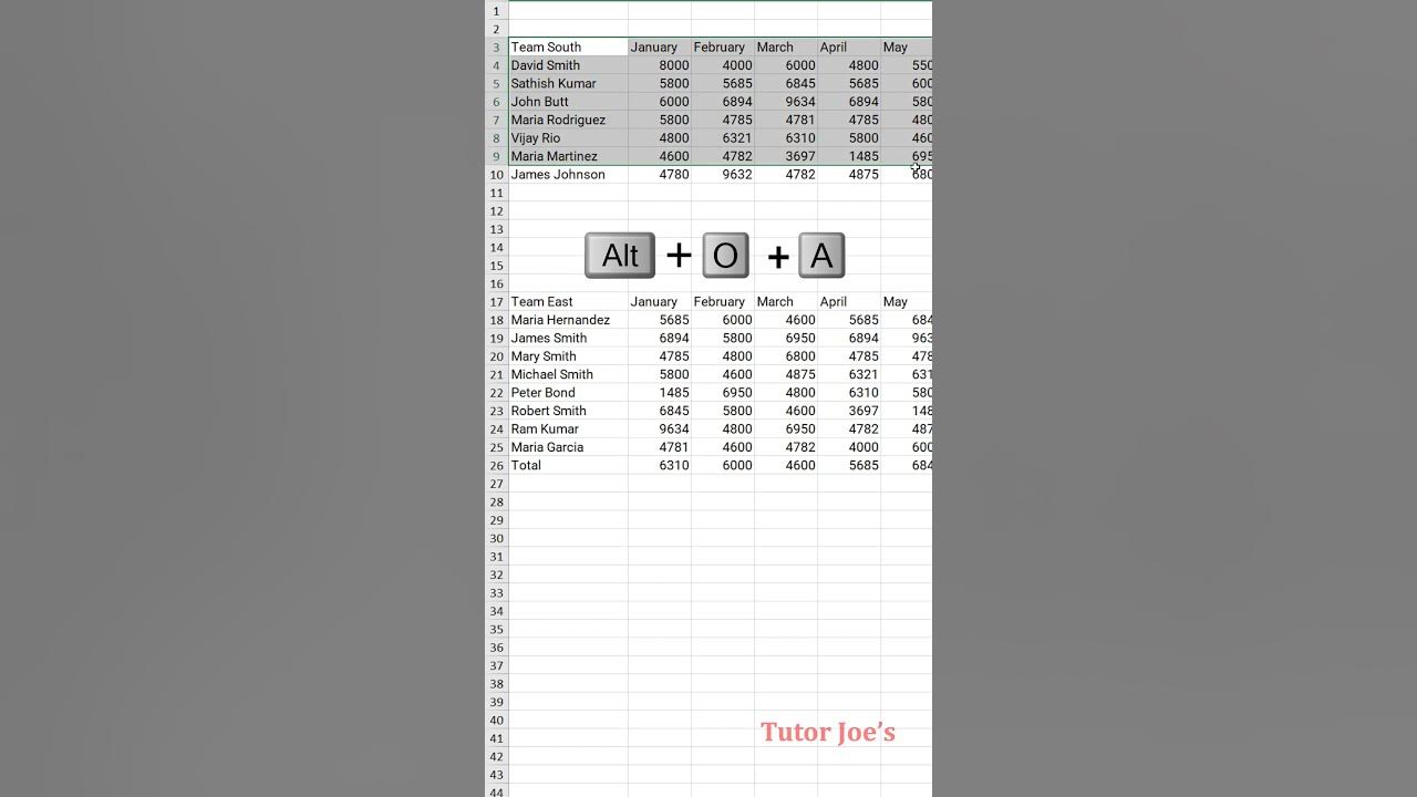 Simplify Your Data Formatting With Auto Format In Excel Tutor Joes simplify-your-data-formatting-with-auto-format-in-excel-tutor-joes
