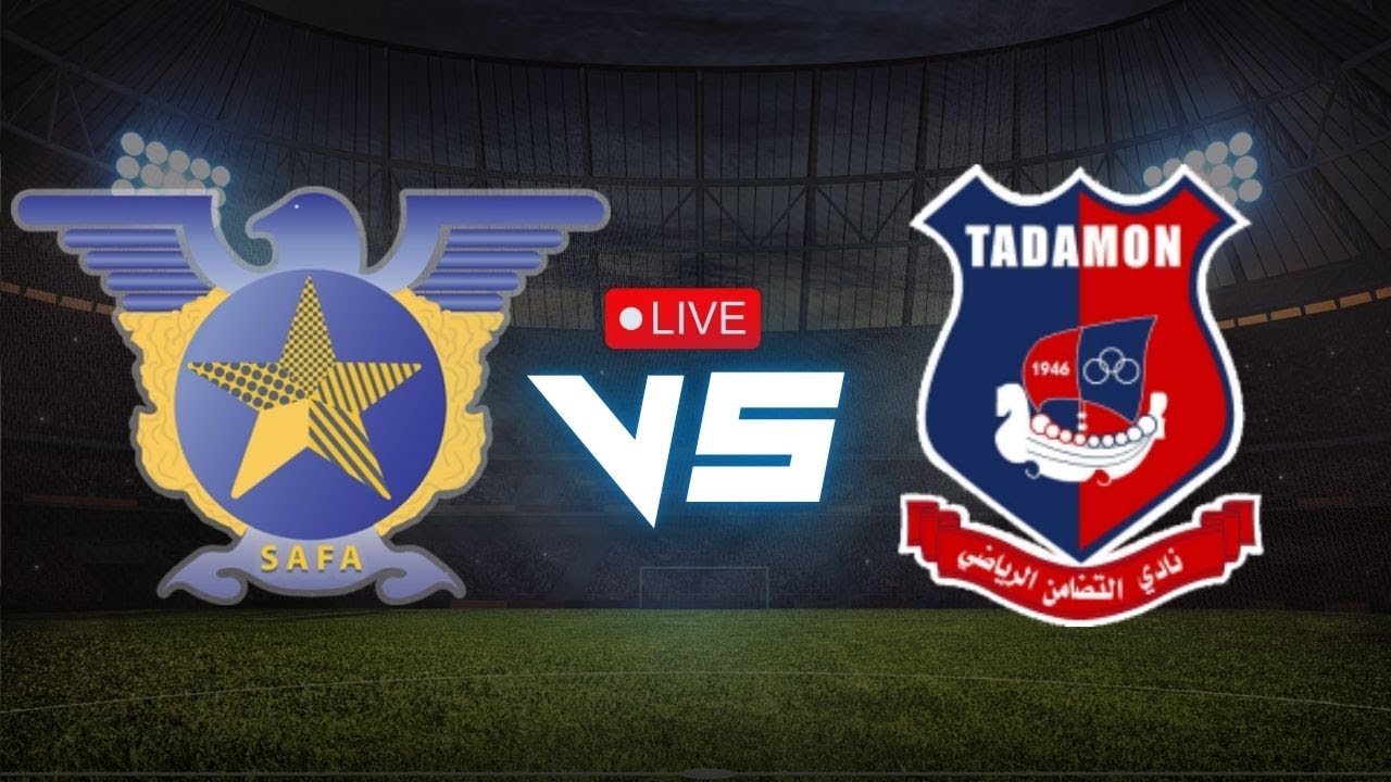 Al Safa SC vs Tadamon SC Sour | Lebanese Premier League | Play by Play ...