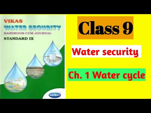 Class 9 Water security Ch. 1 Water cycle | Study with boy @Anime World ...