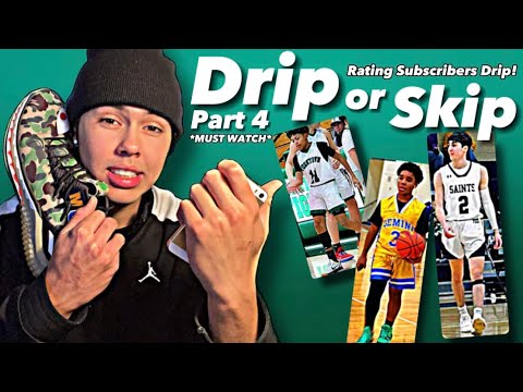 Basketball Drip Or Skip🏀💧⏭️ *MUST WATCH* (Part 4) - YouTube