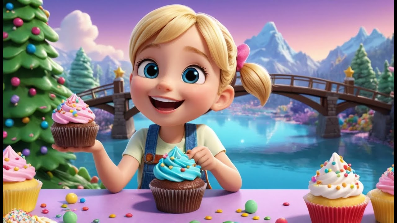 The Cupcake Parade Goes Marching On Rhyme Song | Nursery & Lyrics for ...