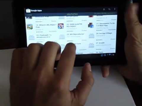tablet android 4.0 - YouTube